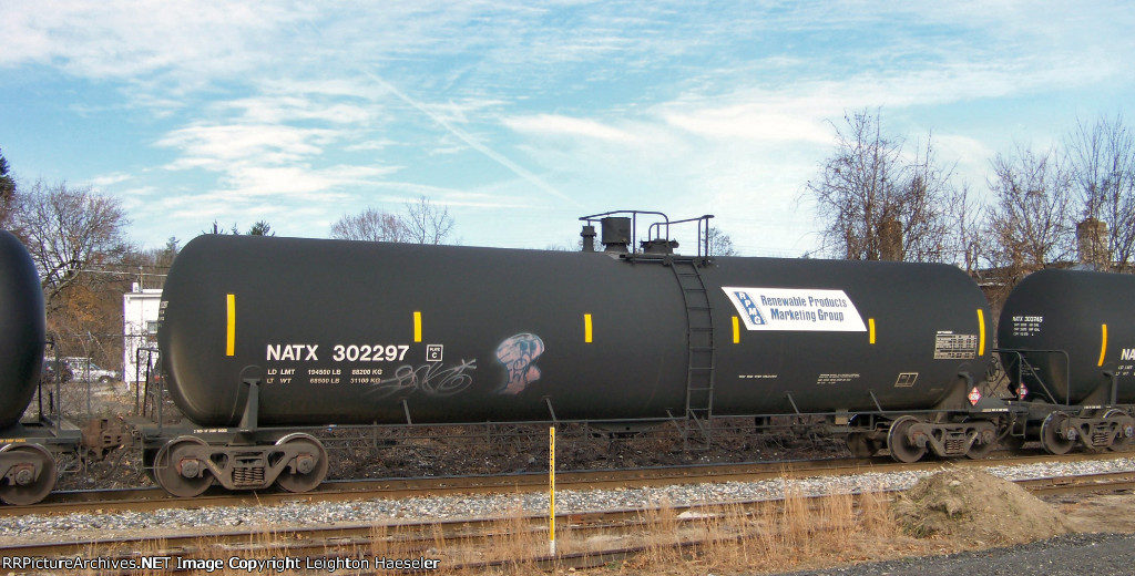 NATX 302297 wearing Renewable Products Marketing Group paint